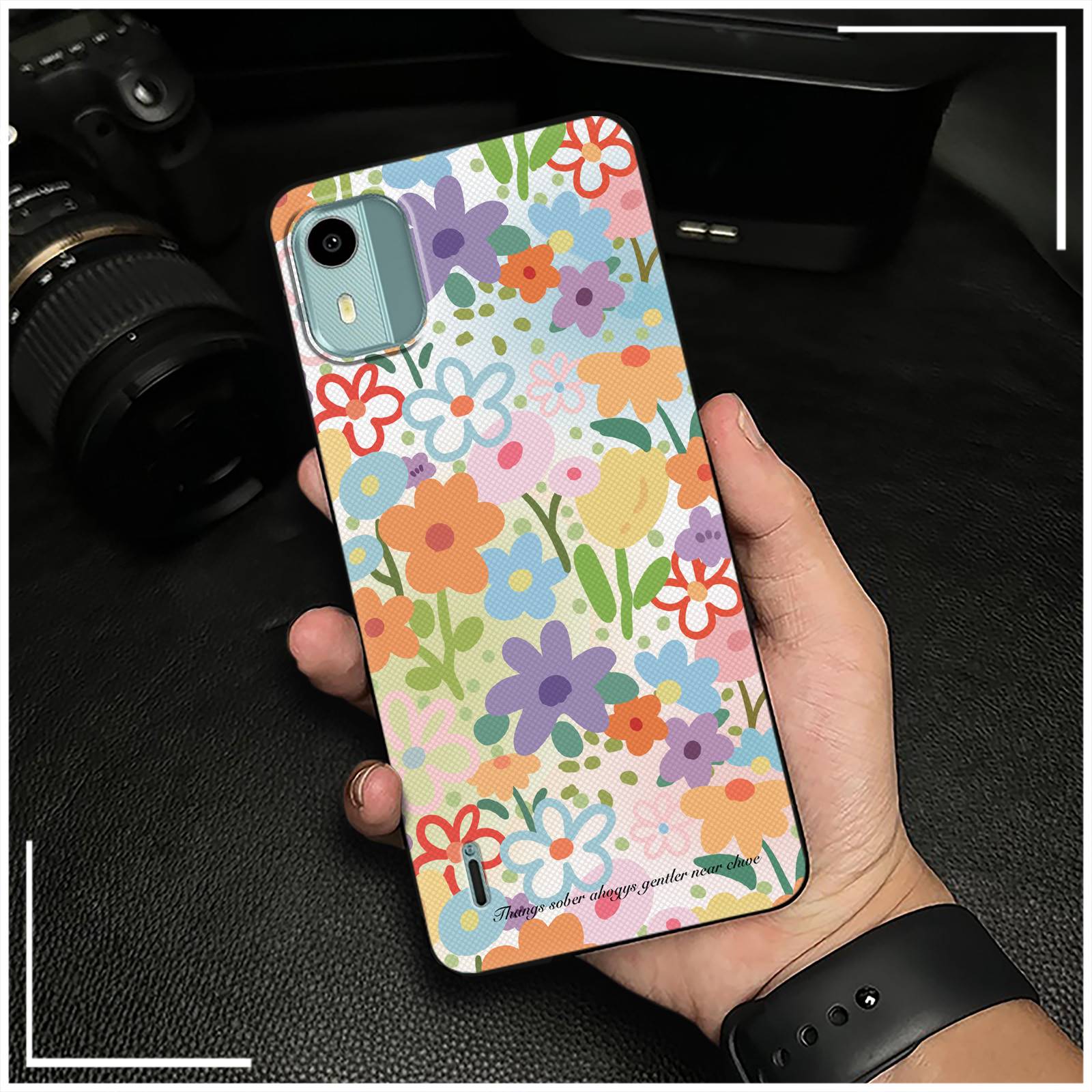 MYDING-Phone Case for Nokia C12/C12 Pro/C12 Plus/TA-1535, Silicone Anti ...