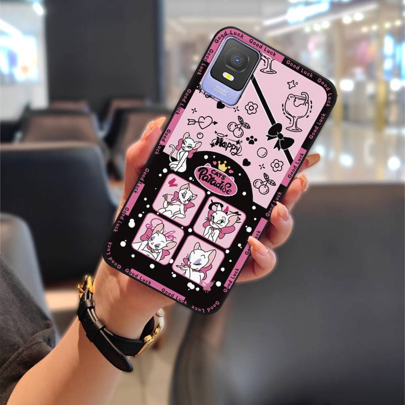 Cartoon Full wrap Phone Case For TCL 403 Graffiti TPU Waterproof Soft ...