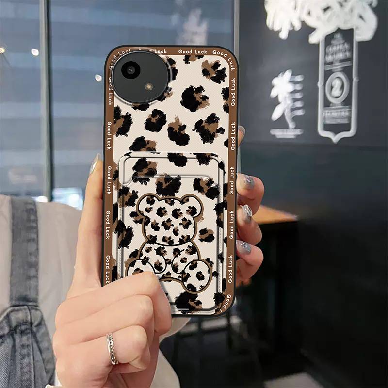 Card slot Silicone Phone Case For Sharp Aquos wish4/SH-52E Shockproof ...