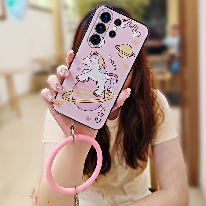 heat dissipation Cartoon Phone Case For Samsung Galaxy S25 Ultra ring ...