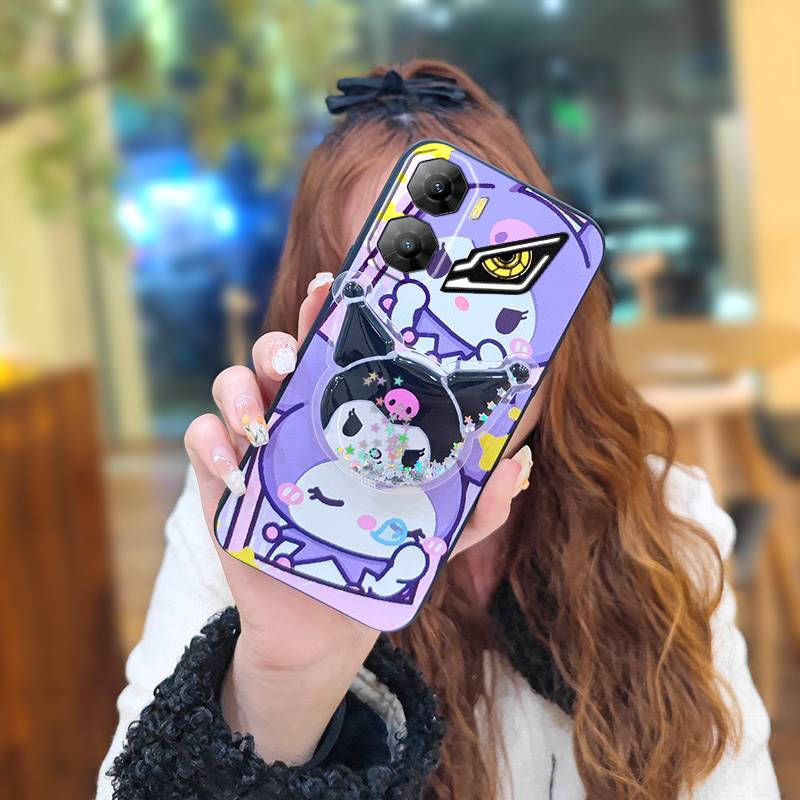Skin feel silicone Rotatable stand Phone Case For ZTE Nubia Neo3 5G ...