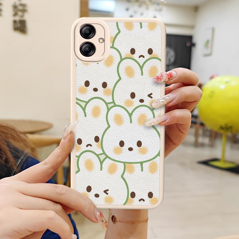 imitation leather texture Phone Case For Samsung Galaxy A04e/SM-A042F ...